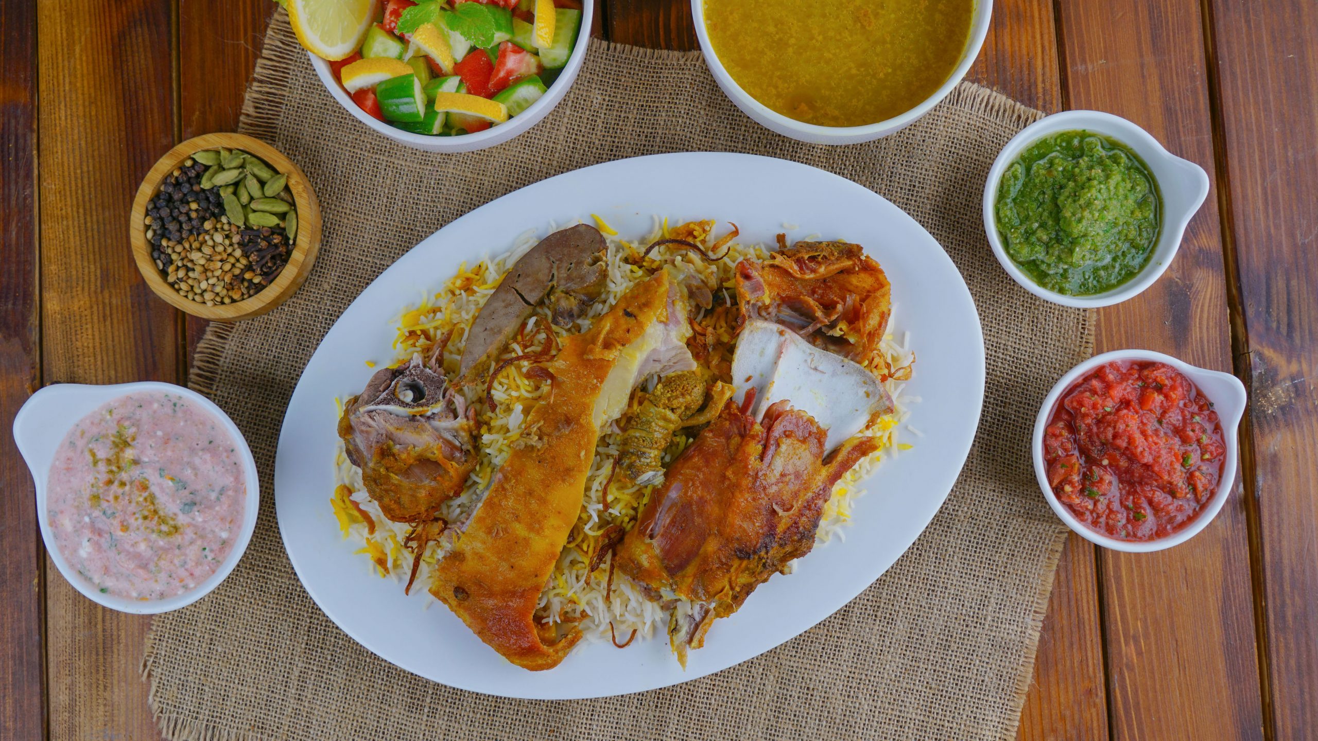 مندي لحم حضرمي بلدي – Aden Restaurant :: مطعم عدن
